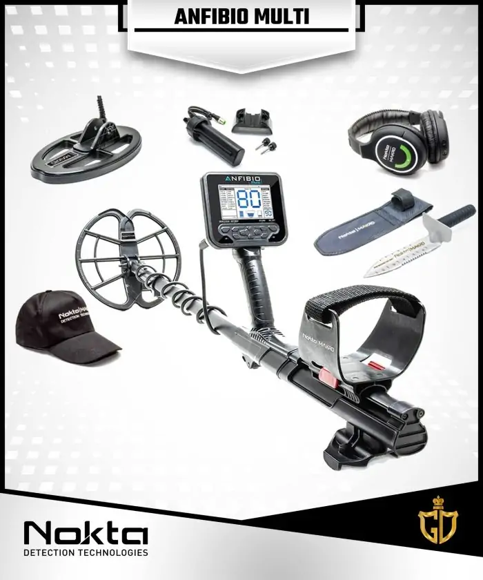 Anfibio Multi is the new, rugged, multi-purpose detector from Nokta Makro