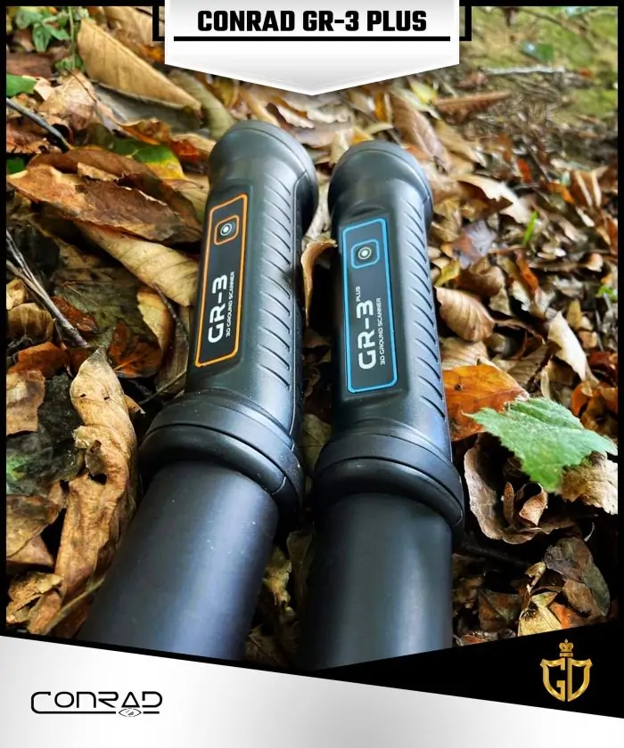 CONRAD GR-3 PLUS is a 3D ground scanner metal detector