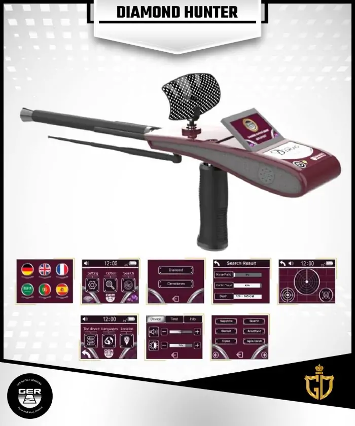 diamond hunter detector the best diamond finder machine