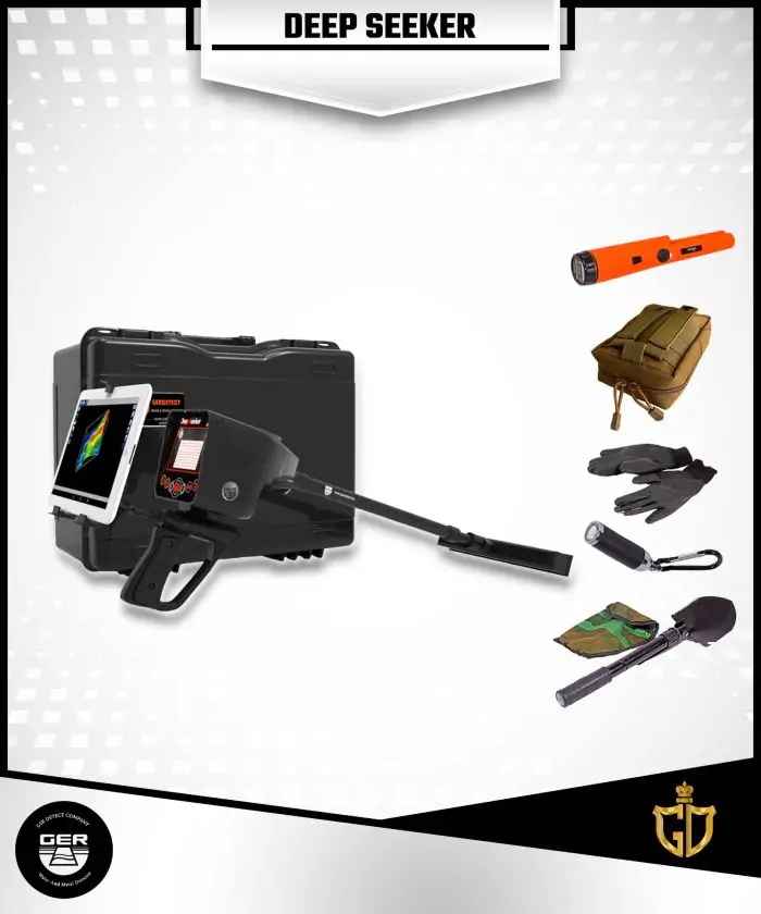Deep Seeker Metal and Gold Detector has Five different search systems