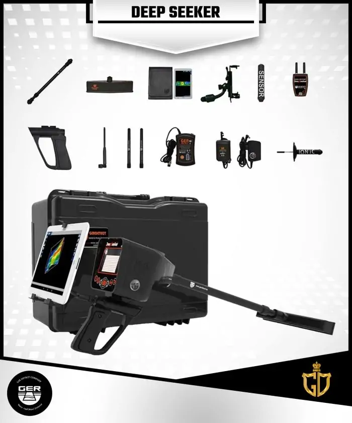 Deep Seeker Metal and Gold Detector has Five different search systems