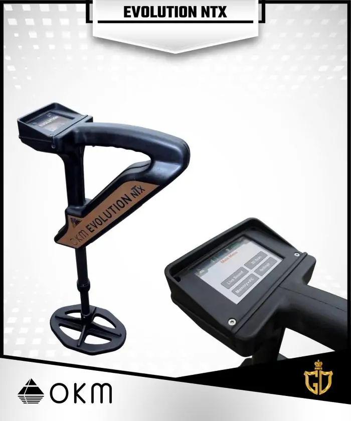OKM Evolution NTX Metal Detector3D Deep Ground Scanner