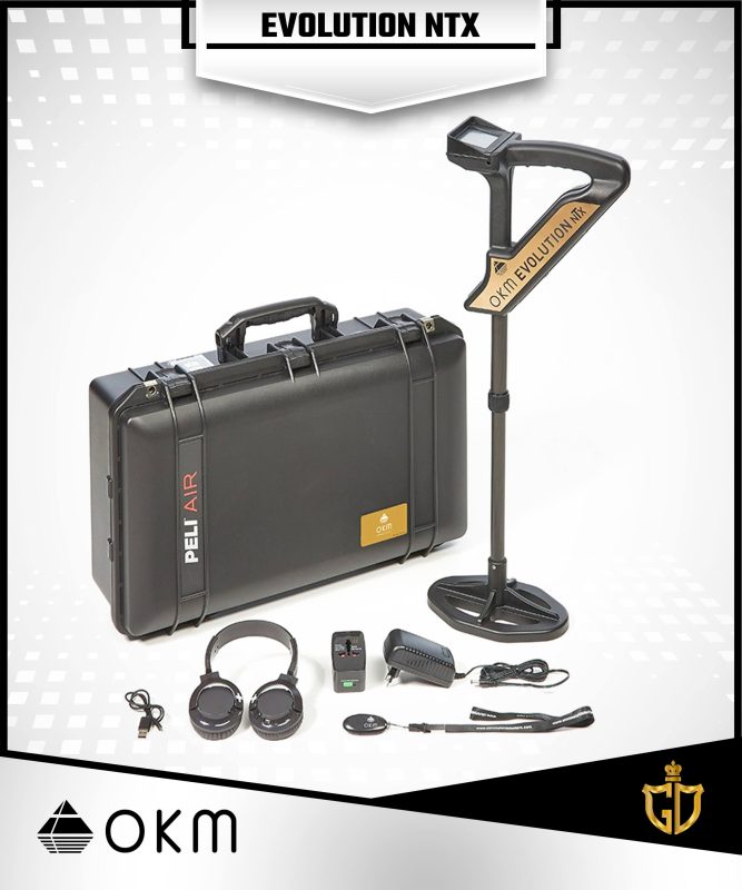 OKM Evolution NTX Metal Detector3D Deep Ground Scanner