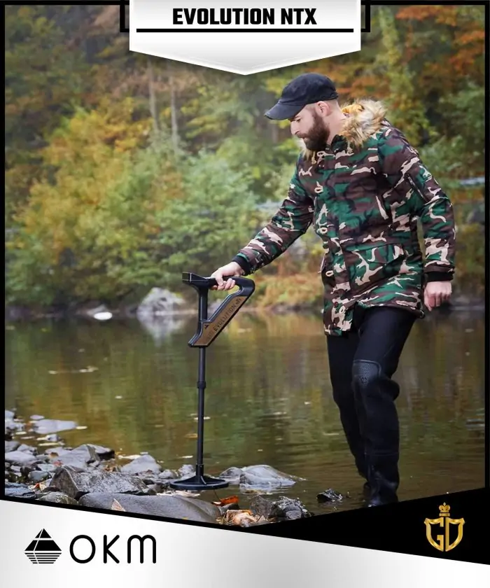 OKM Evolution NTX Metal Detector3D Deep Ground Scanner