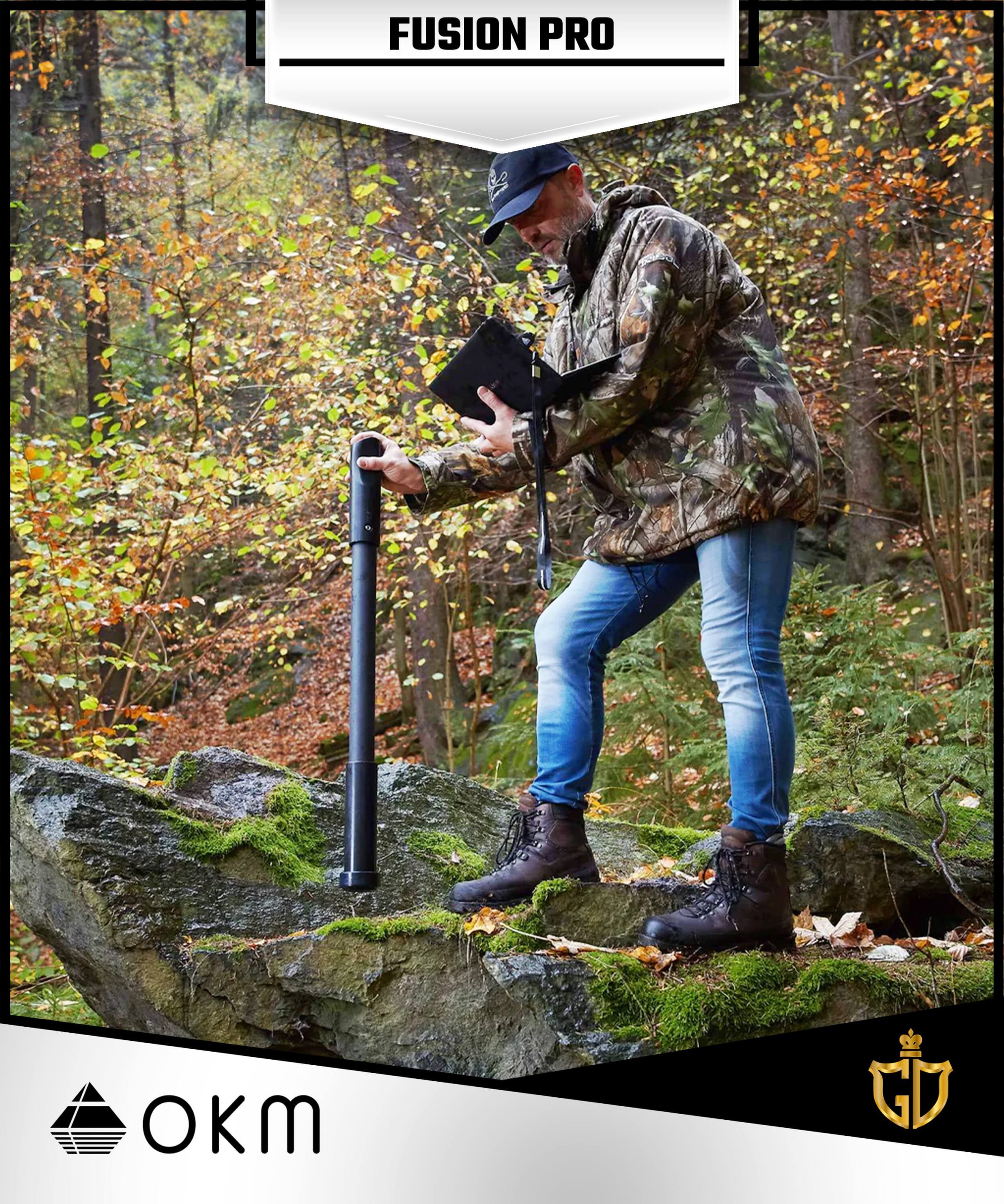 Okm Fusion professional the latest 3D ground scanner with color display