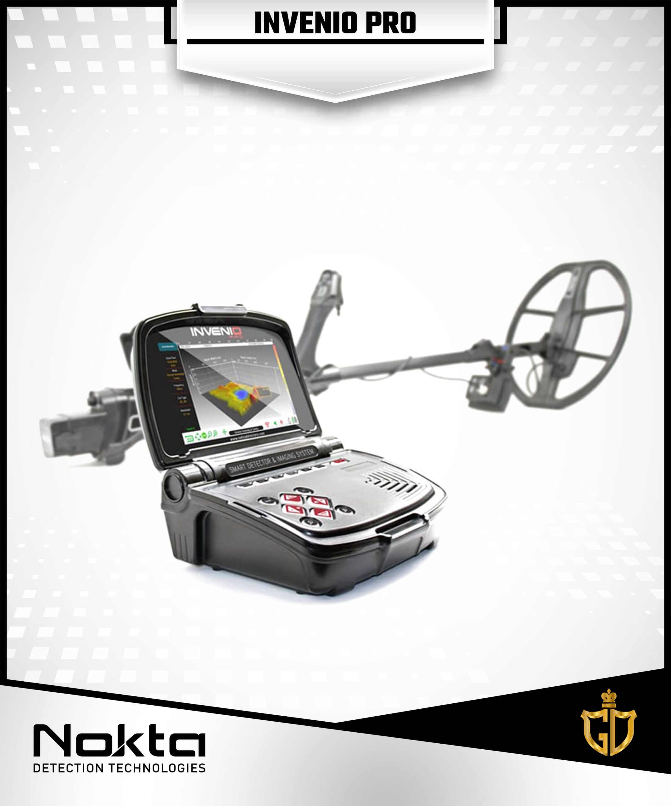 INVENIO PRO The gold and treasures detector with imaging system