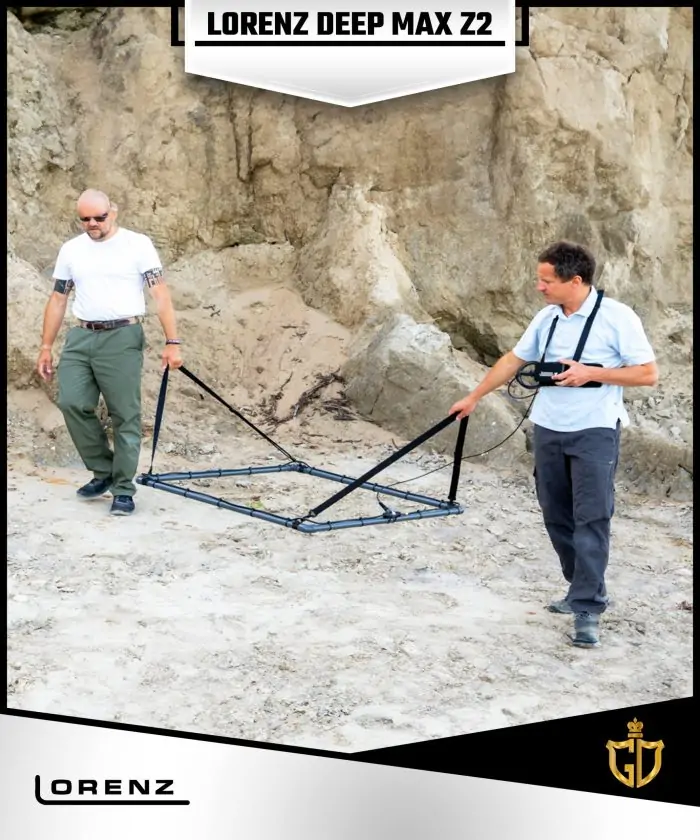 Lorenz Deep Max Z2 Metal Detector for Prospectors