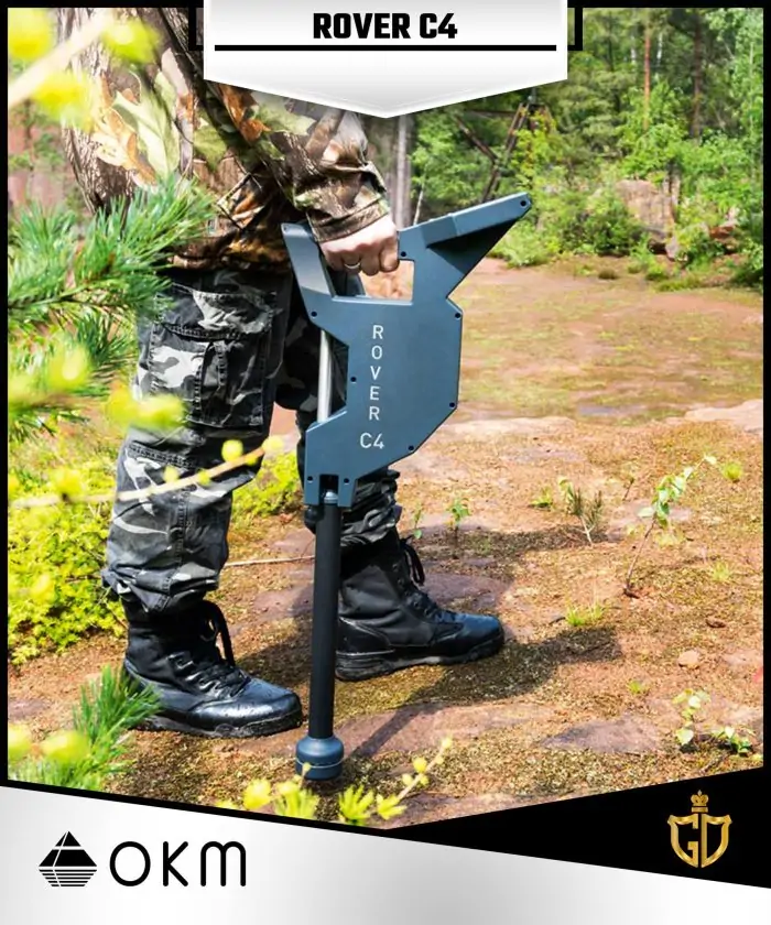 OKM Rover C4 Metal Detector, 3D Geological Scanning System