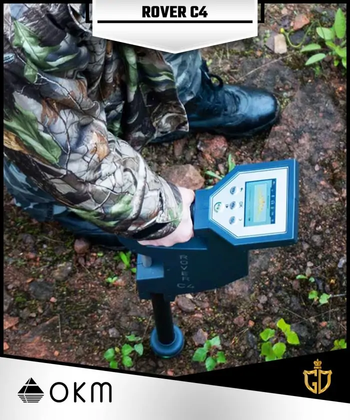 OKM Rover C4 Metal Detector, 3D Geological Scanning System