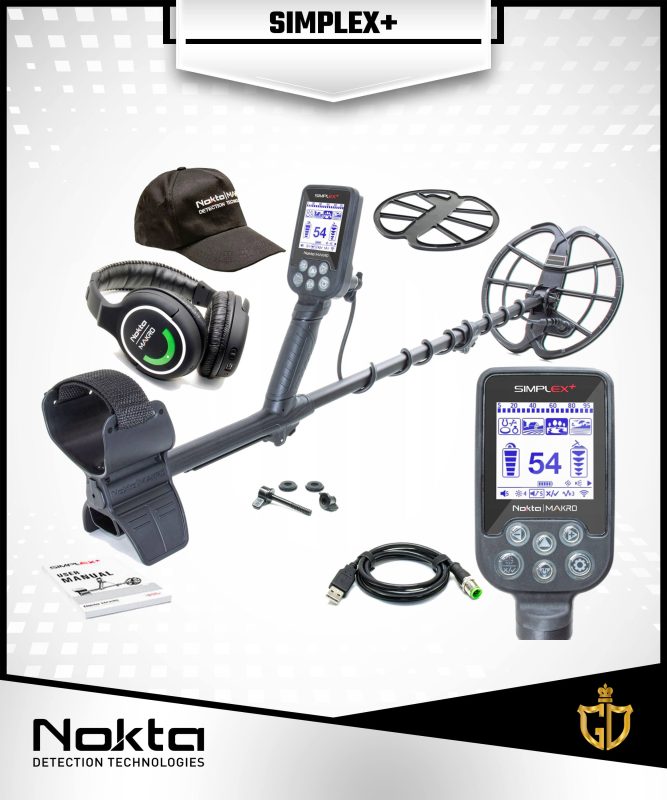Simplex+ Waterproof Metal Detector has unique features
