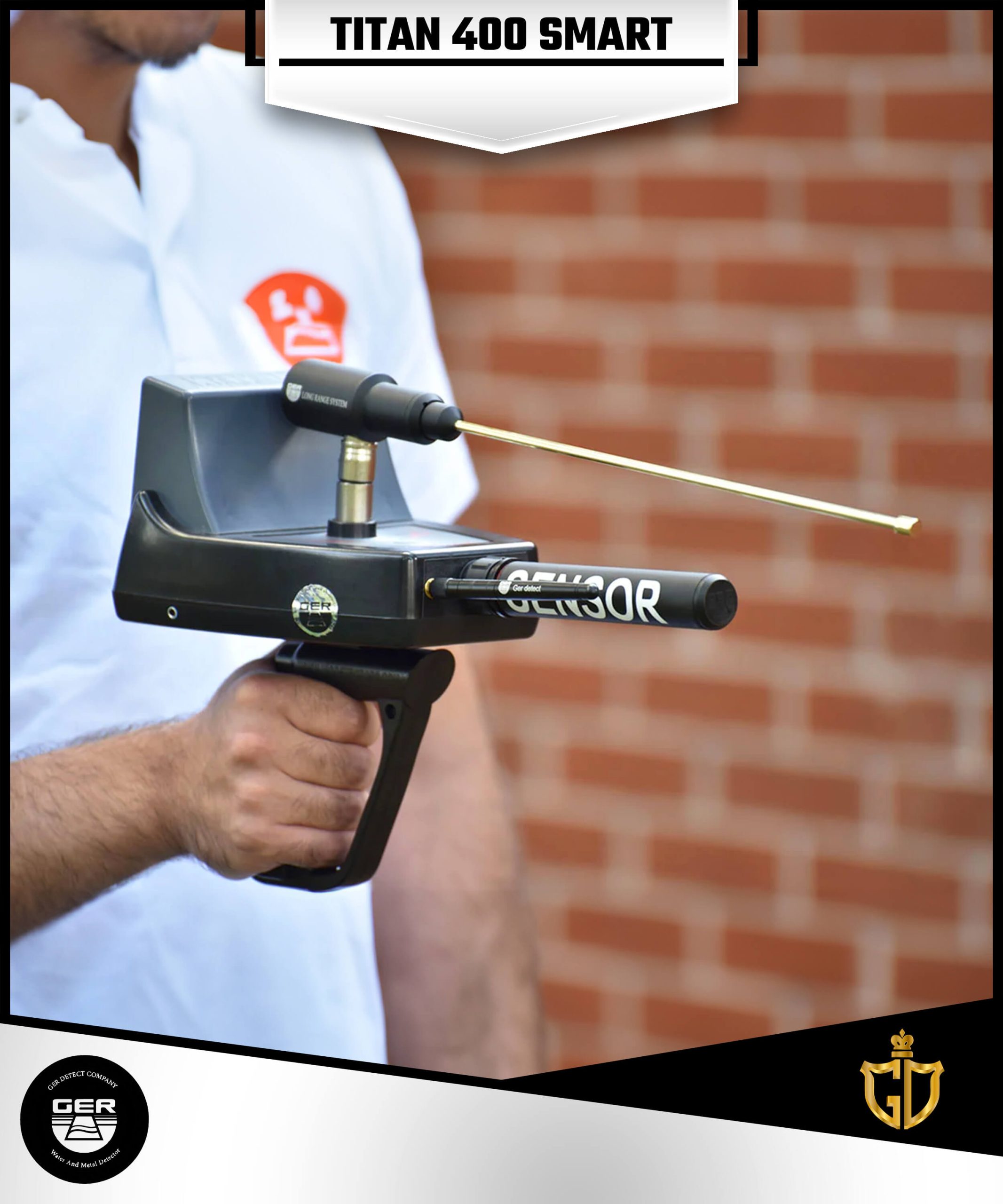 Titan ger 400 is the latest device for detecting gold, precious metals