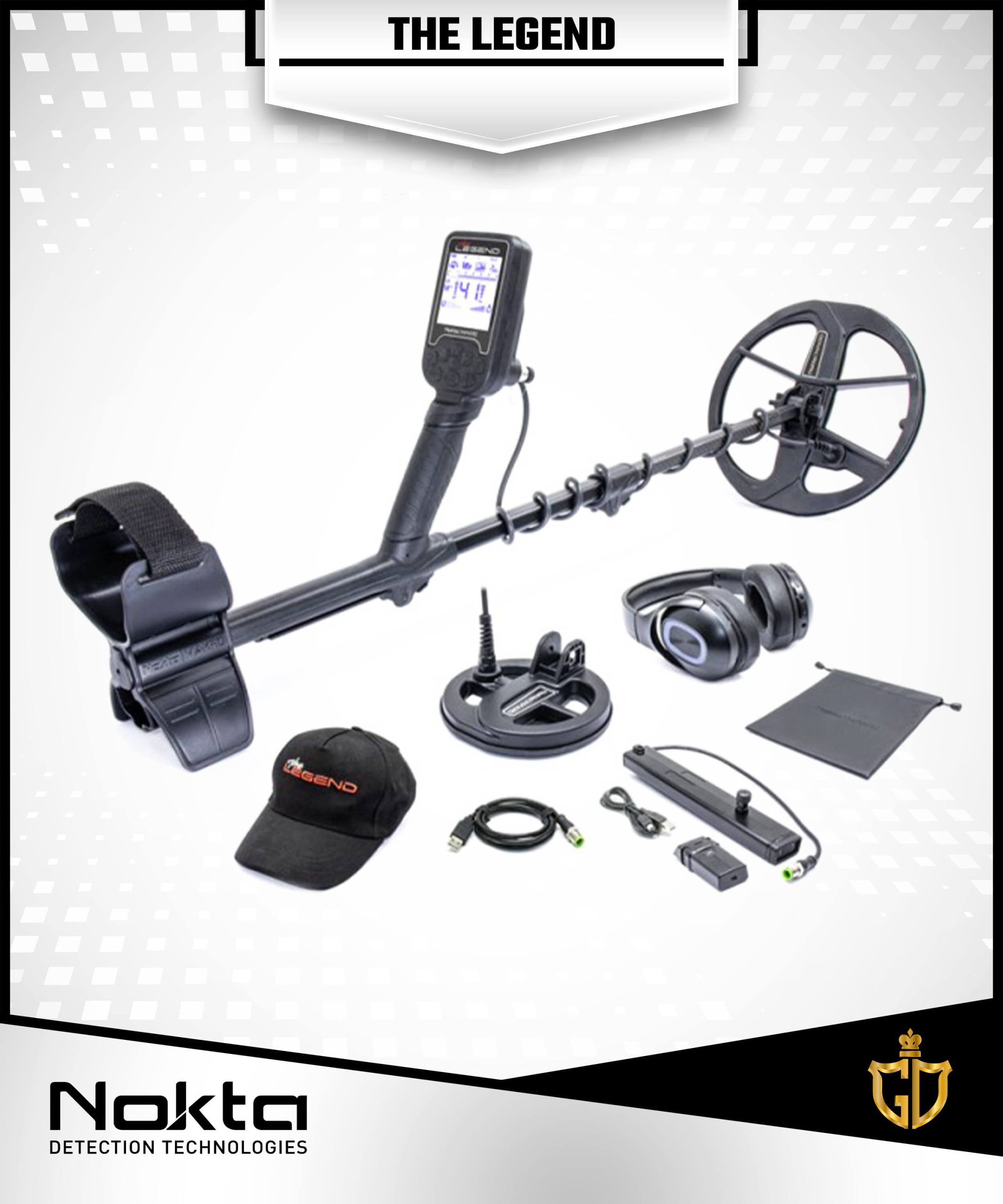 The Legend metal detector and gold detector