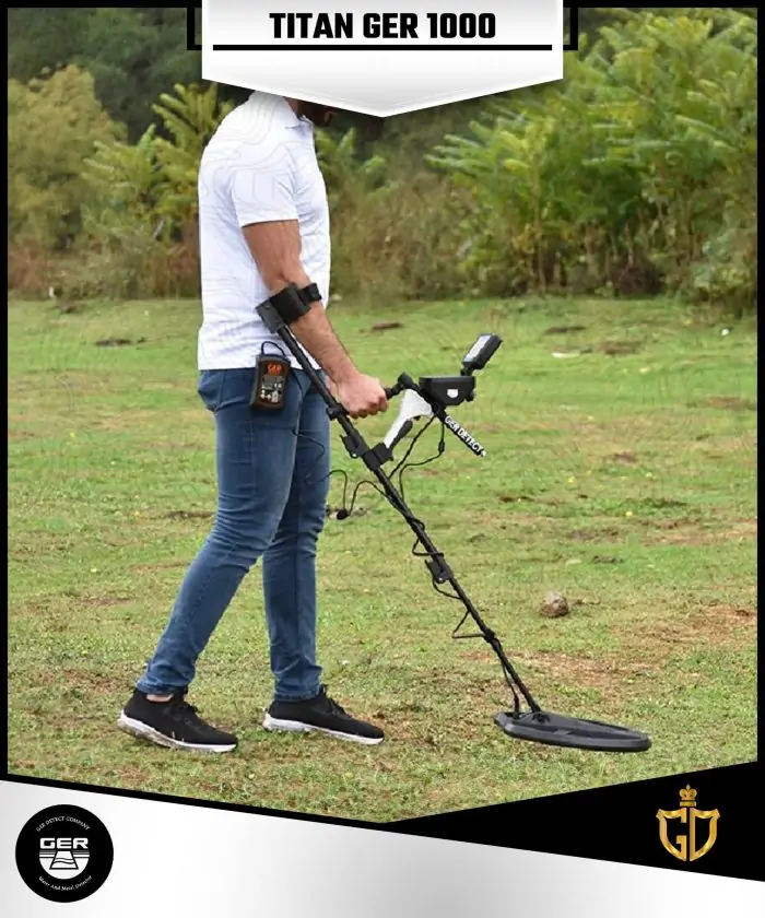 Titan GER 1000 multi-systems to look for underground treasure,