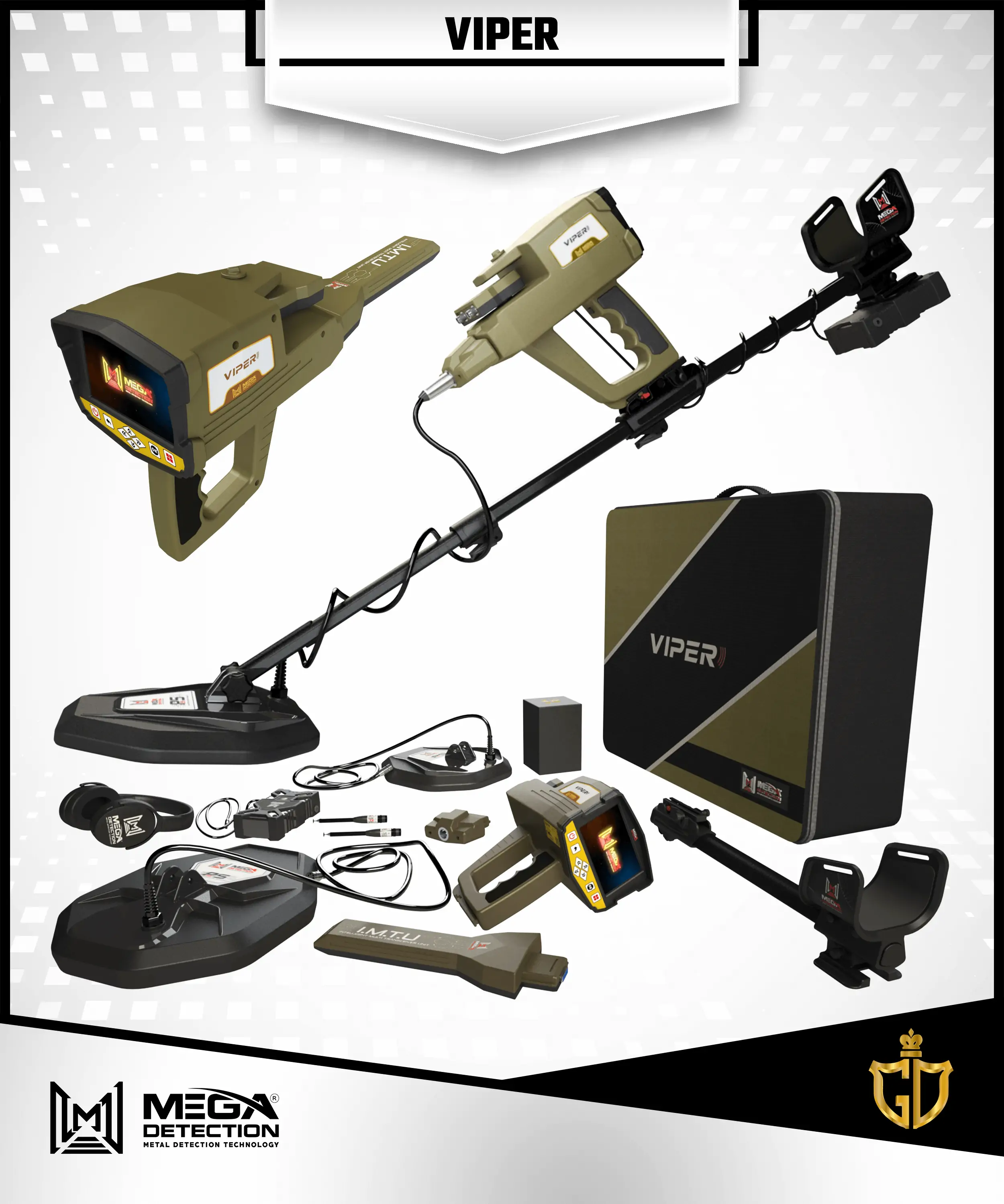 Viper Metal Detector | Powerful Long-Range Locator MEGA LOCATORS